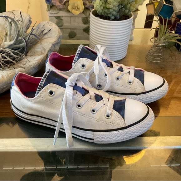 Converse | Shoes | Converse All Star Kids Double Tongue Sneakers 2 ...